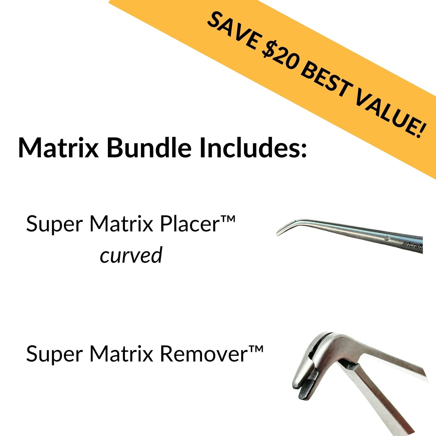 Super Matrix Remover™ | Remove Sectional Matrices | ArtCraft Dental