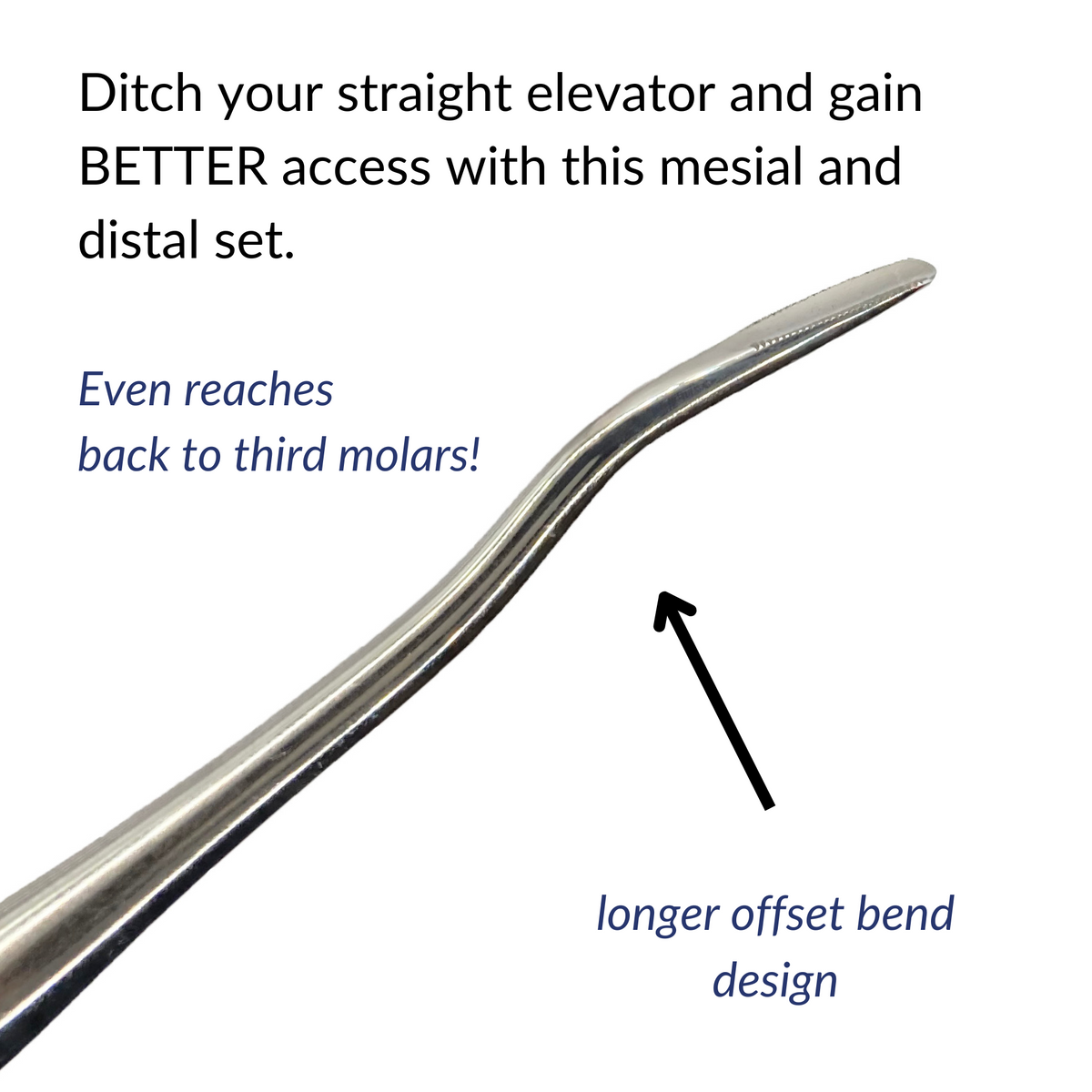 REACH77™ | PDL Dental Elevator | Elevator for Tooth Extraction